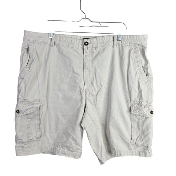Izod | Shorts | Mens Izod Stone Beige Cargo Shorts 0 Cotton 10 Inseam ...